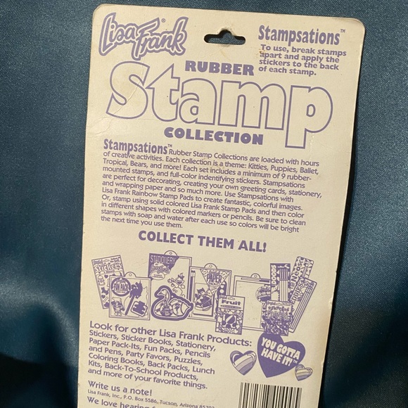 Other | Vintage Lisa Frank Stamps | Poshmark